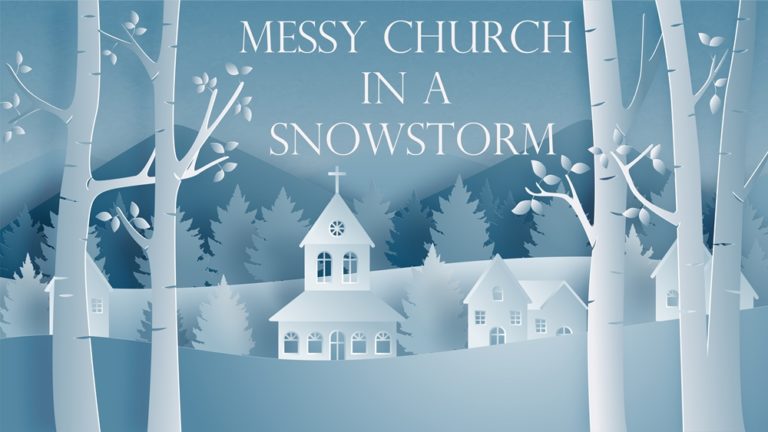 Messy Church in an Ohio snowstorm - Messy Church USA