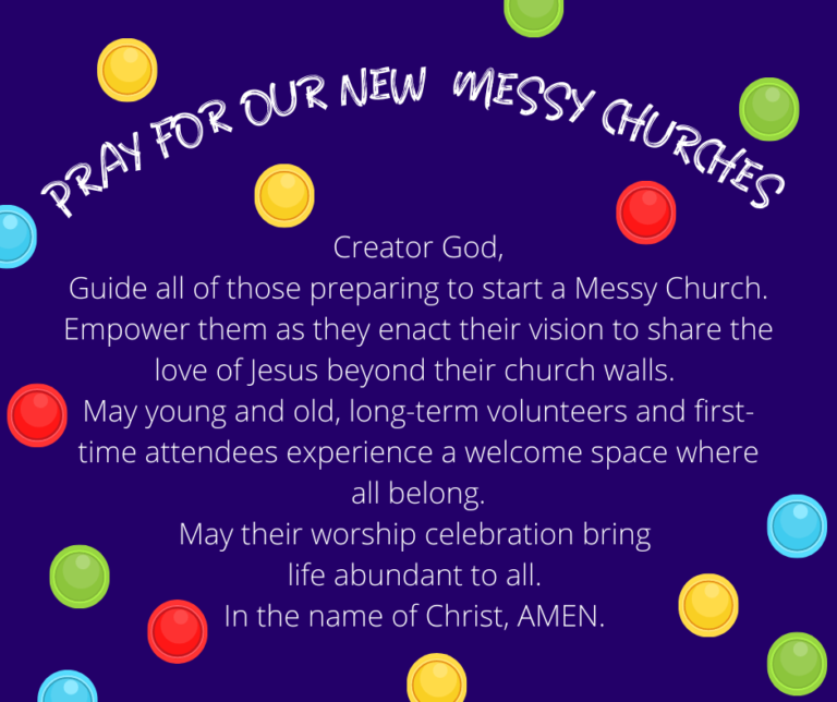 Welcome New Messy Churches - Messy Church USA